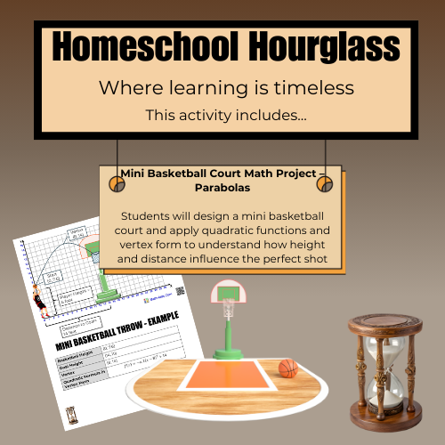 MINI BASKETBALL COURT PROJECT - Homeschool Hourglass